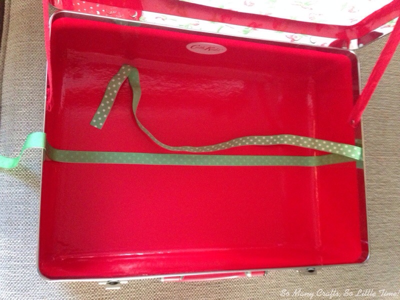 DIY travelling craft suitcase - Hello! Hooray!