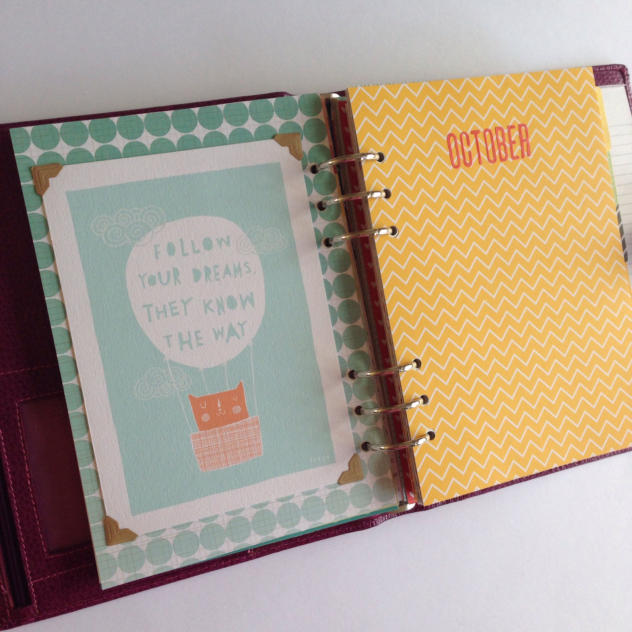DIY Filofax inserts - Hello! Hooray!
