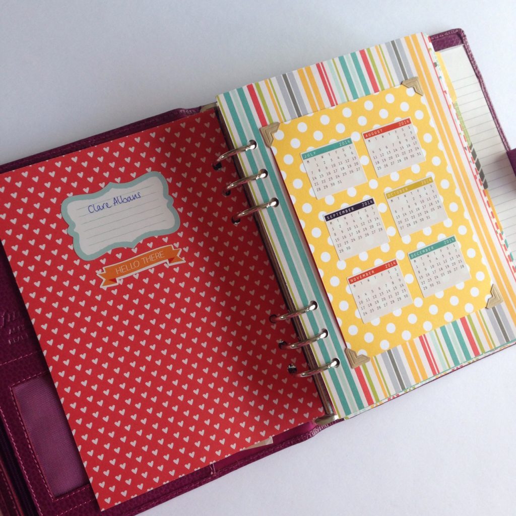 Get Organized with Free Printable Filofax Inserts — Calendars 123