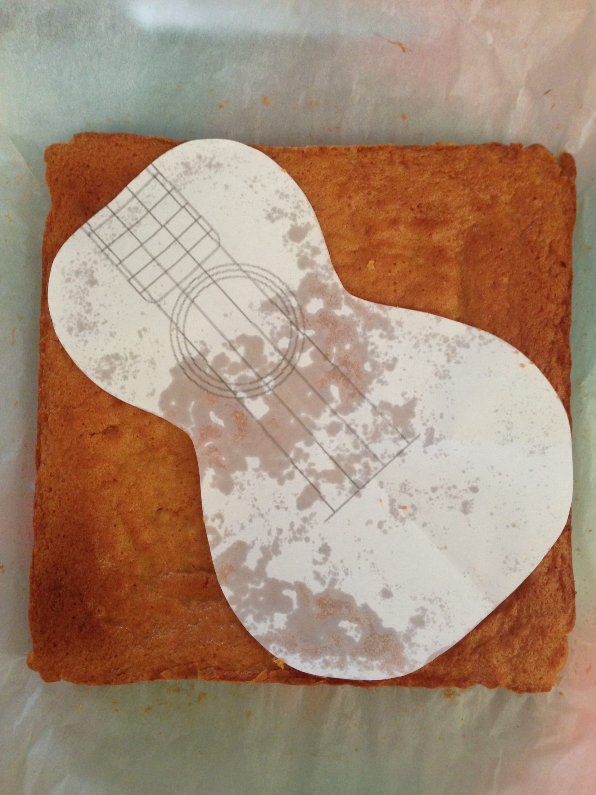 Ukulele Celebration Cake - Hello! Hooray!