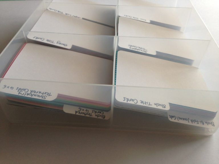 Project Life storage - Hello! Hooray!