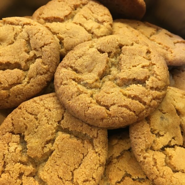 Ginger spiced crunch biscuits - Hello! Hooray!