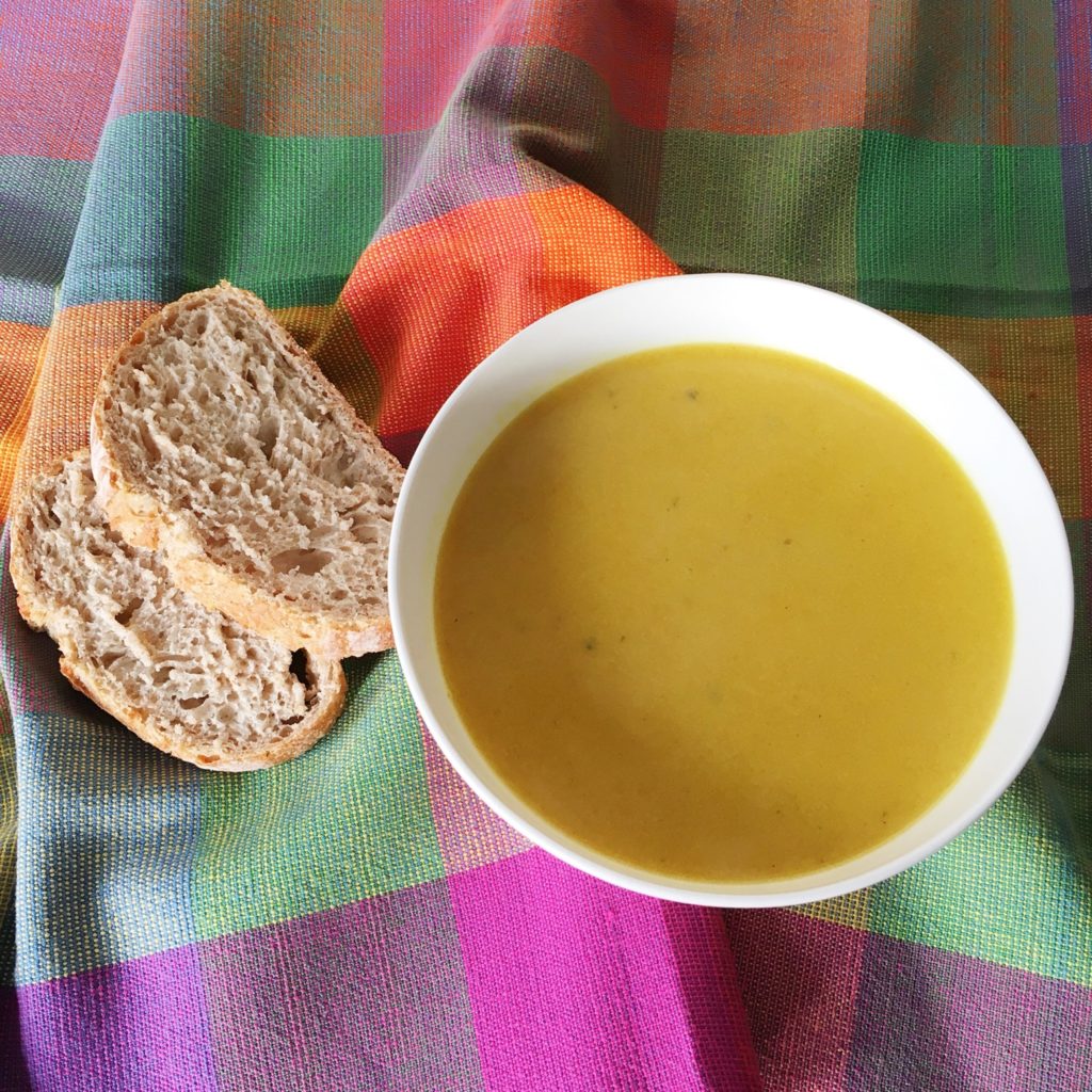 Spicy parsnip soup - Hello! Hooray!