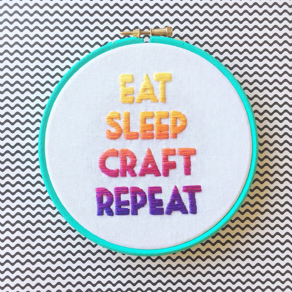 Ombre lettering online workshop - Hello! Hooray!